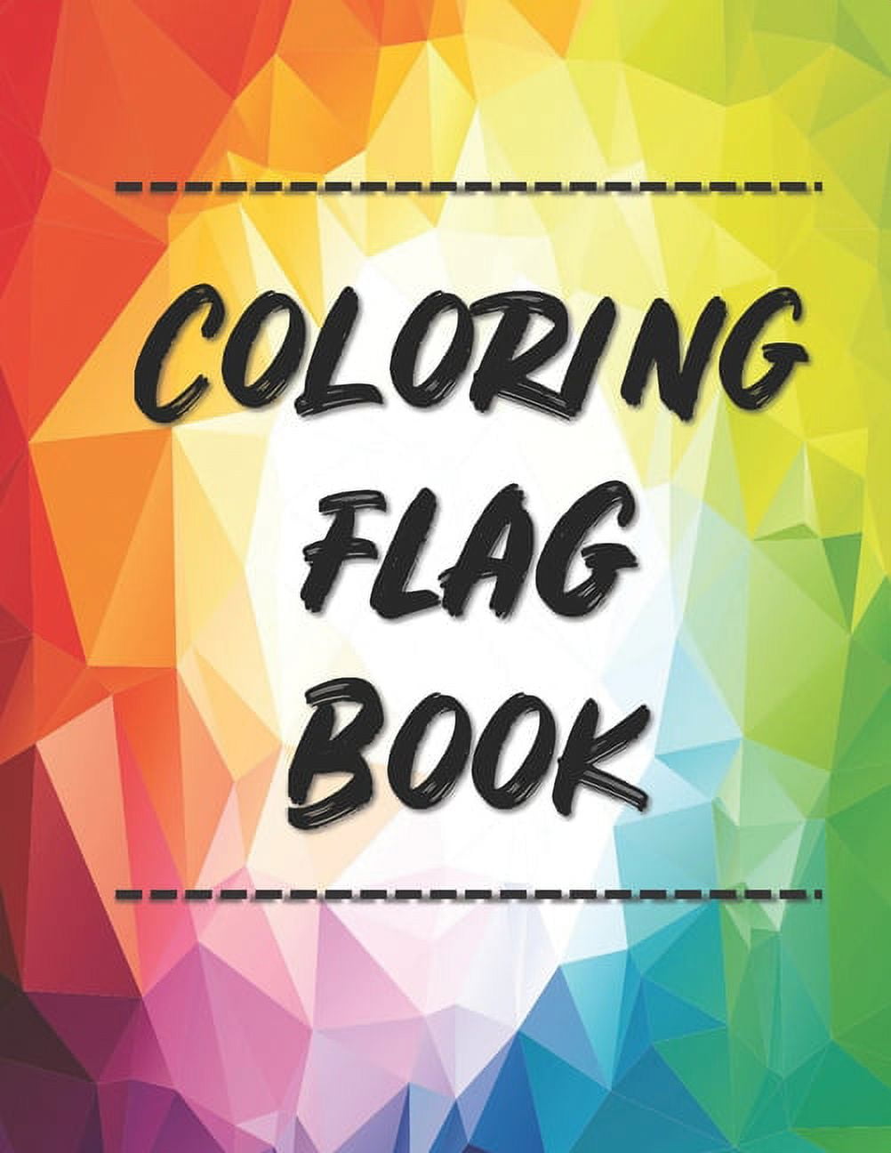 Coloring Flag Book: 122 pages, Flags of different countries by ...