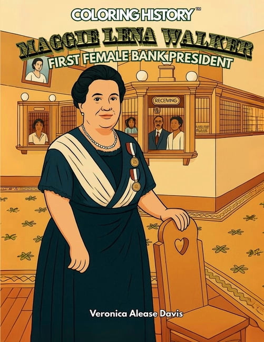 Coloring History: Maggie Lena Walker, The First Female Bank President ...