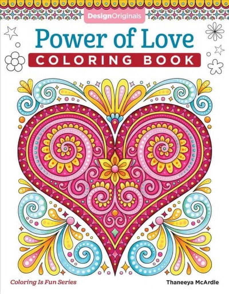 Coloring Is Fun: Power of Love Coloring Book (Paperback) - Walmart.com