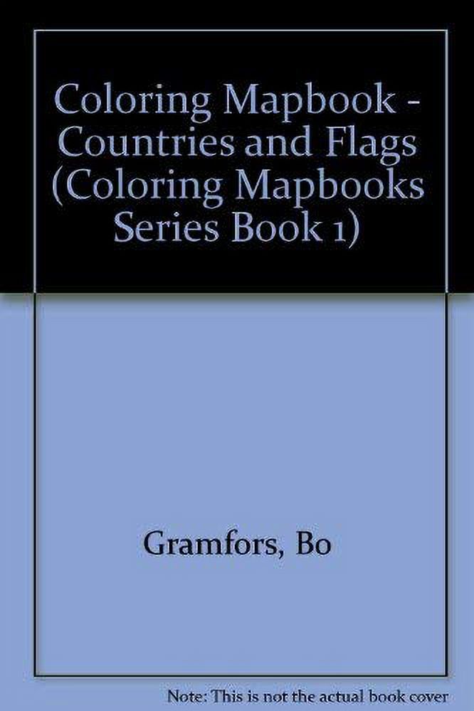 Pre-Owned Coloring Mapbook - Countries and Flags (Coloring Mapbooks ...