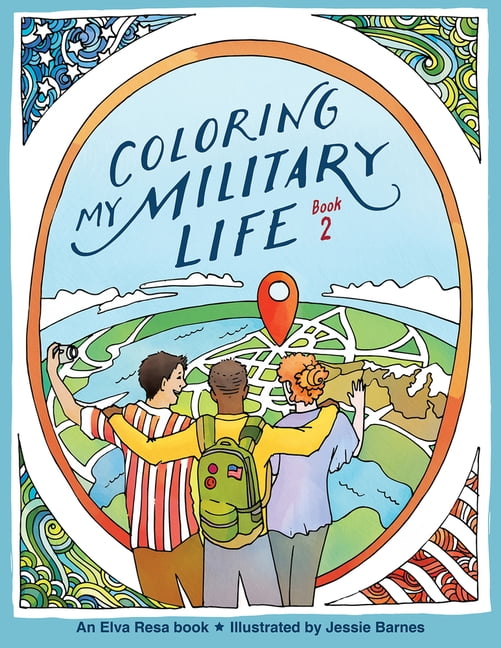 Coloring My Military Life-Book 2 (Paperback) - Walmart Business Supplies