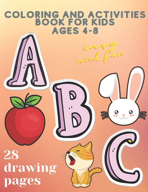 Coloring Sirie: ABC : coloring and activities book for kids (Series #2 ...