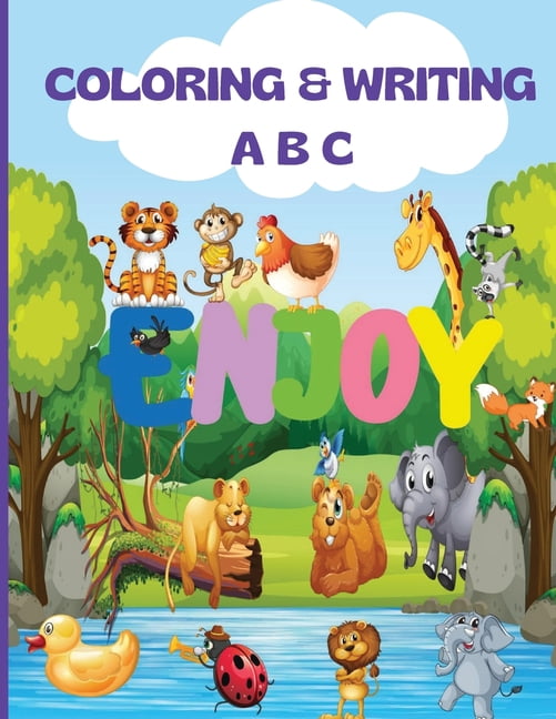 Coloring and Writing ABC for Kids: Great ABC Coloring Book for Kids ...
