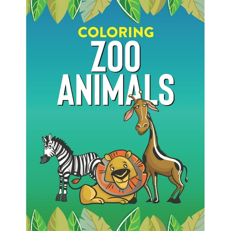 zoo animals coloring pages zebra