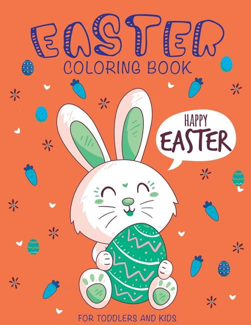 Coloring and Activity Books for Kids: Easter Coloring Book : Happy ...