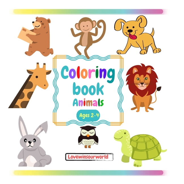 Coloring book Animals: Coloring books for kids Coloring book for ...