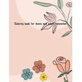 Coloring book for teens and adult: Over 50 minimalist stress relief ...
