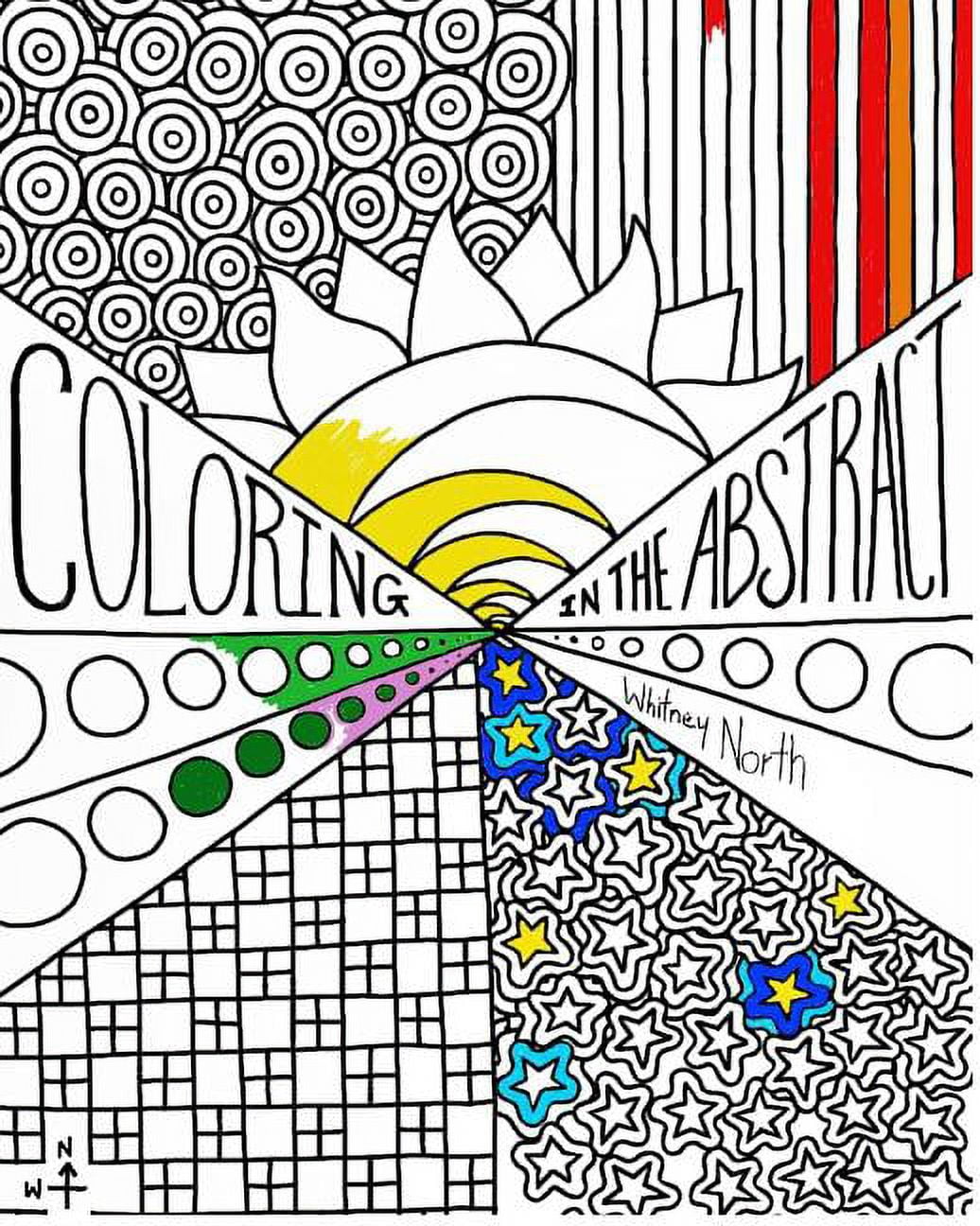 Coloring in the Abstract (Paperback) - Walmart.com