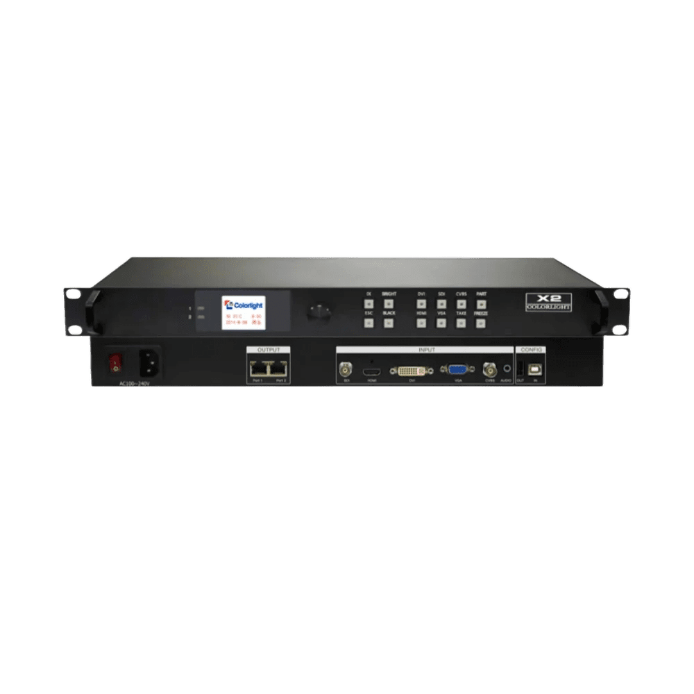 Colorlight X2 LED Video Screen Controller Full Color Led Wall Processor ...