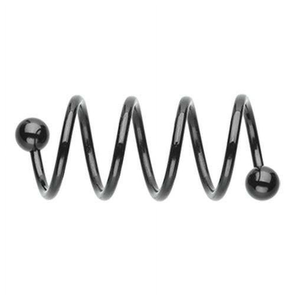 Colorline PVD Quad Twist Spiral Ring - Walmart.com