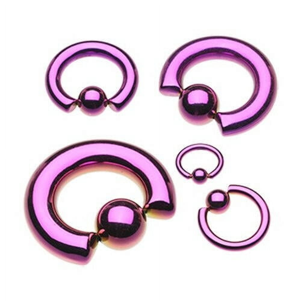 Colorline PVD Steel Captive Bead Ring - Walmart.com