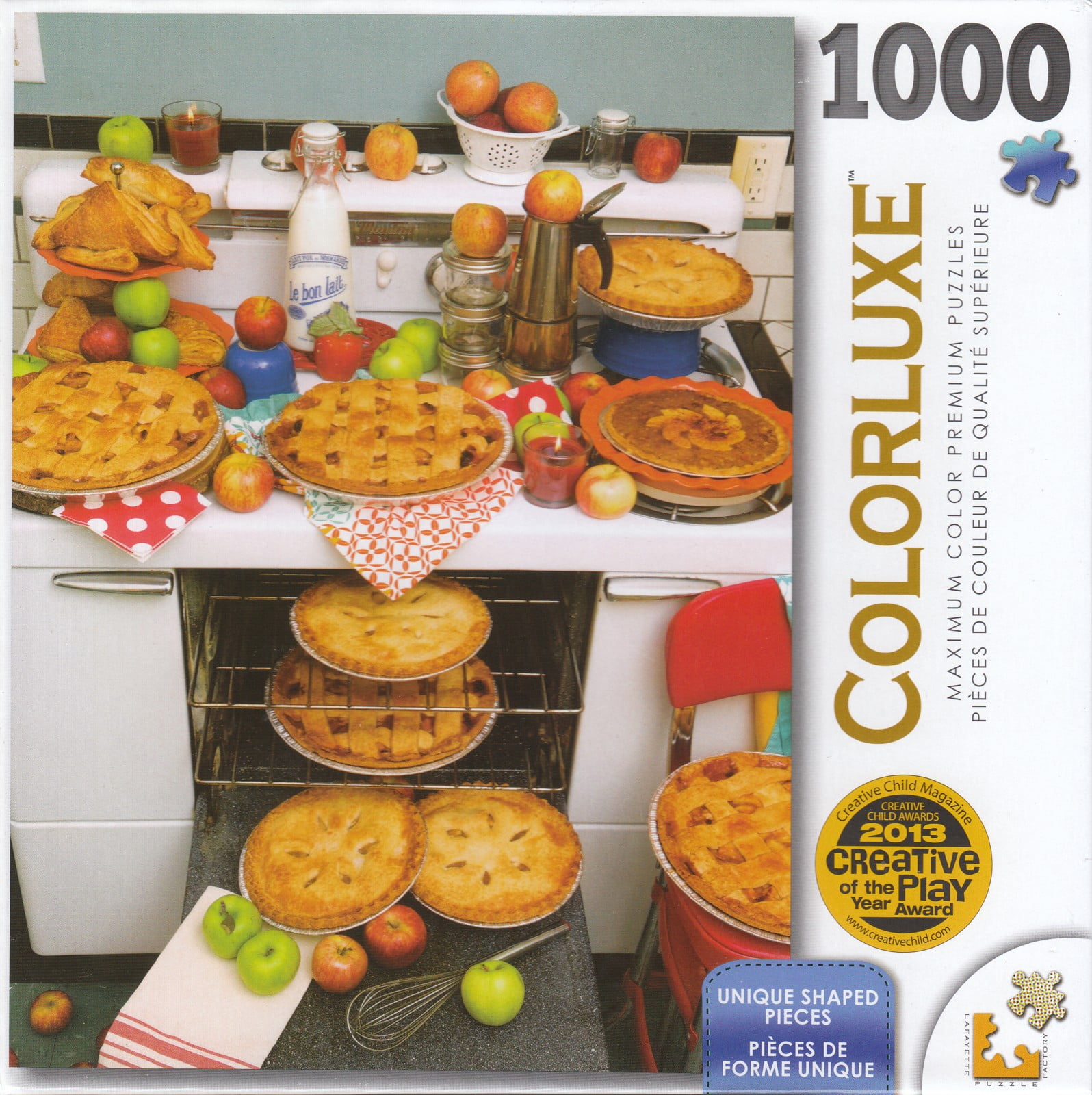 Colorluxe 1000 Piece Puzzle - Kitchen Pies - Walmart.com