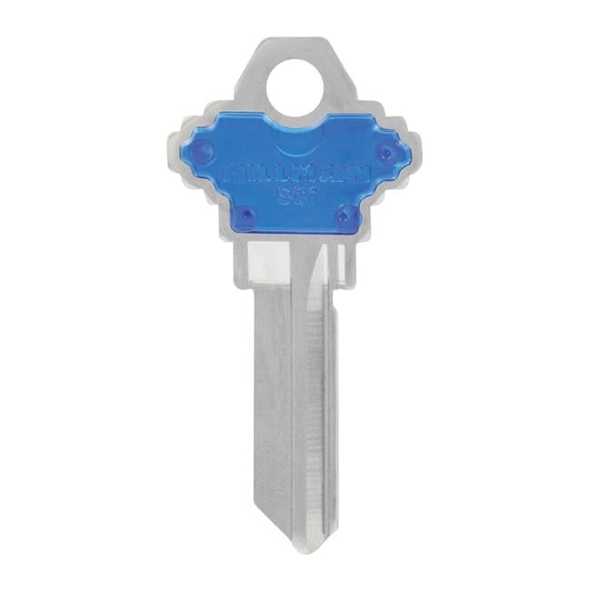 Colorplus House & Office Blank Single Sided Universal Key - Blue, Pack ...