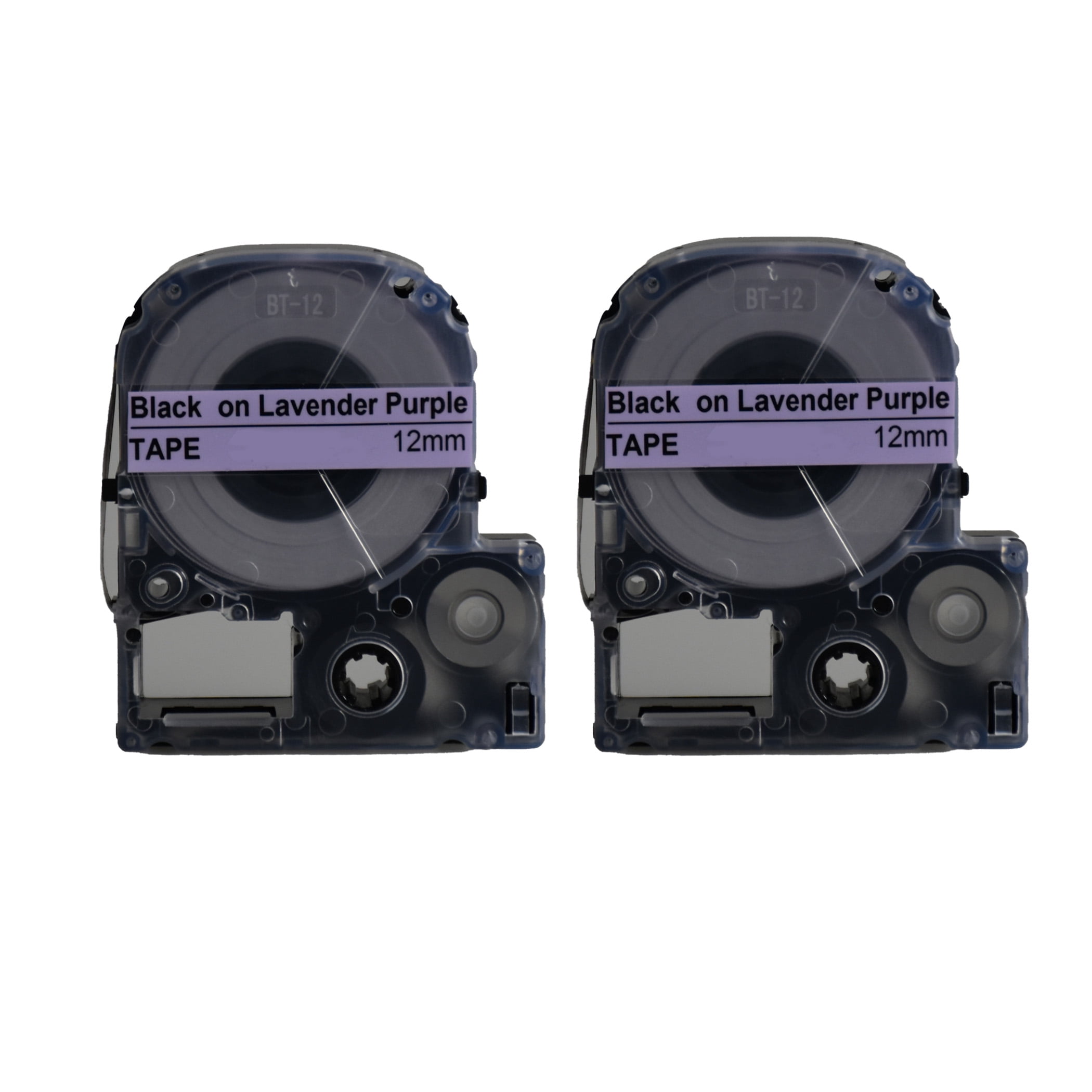 Colors 12mm 0.47" Refill Label Tape Compatible for LabelWorks LW400 ...