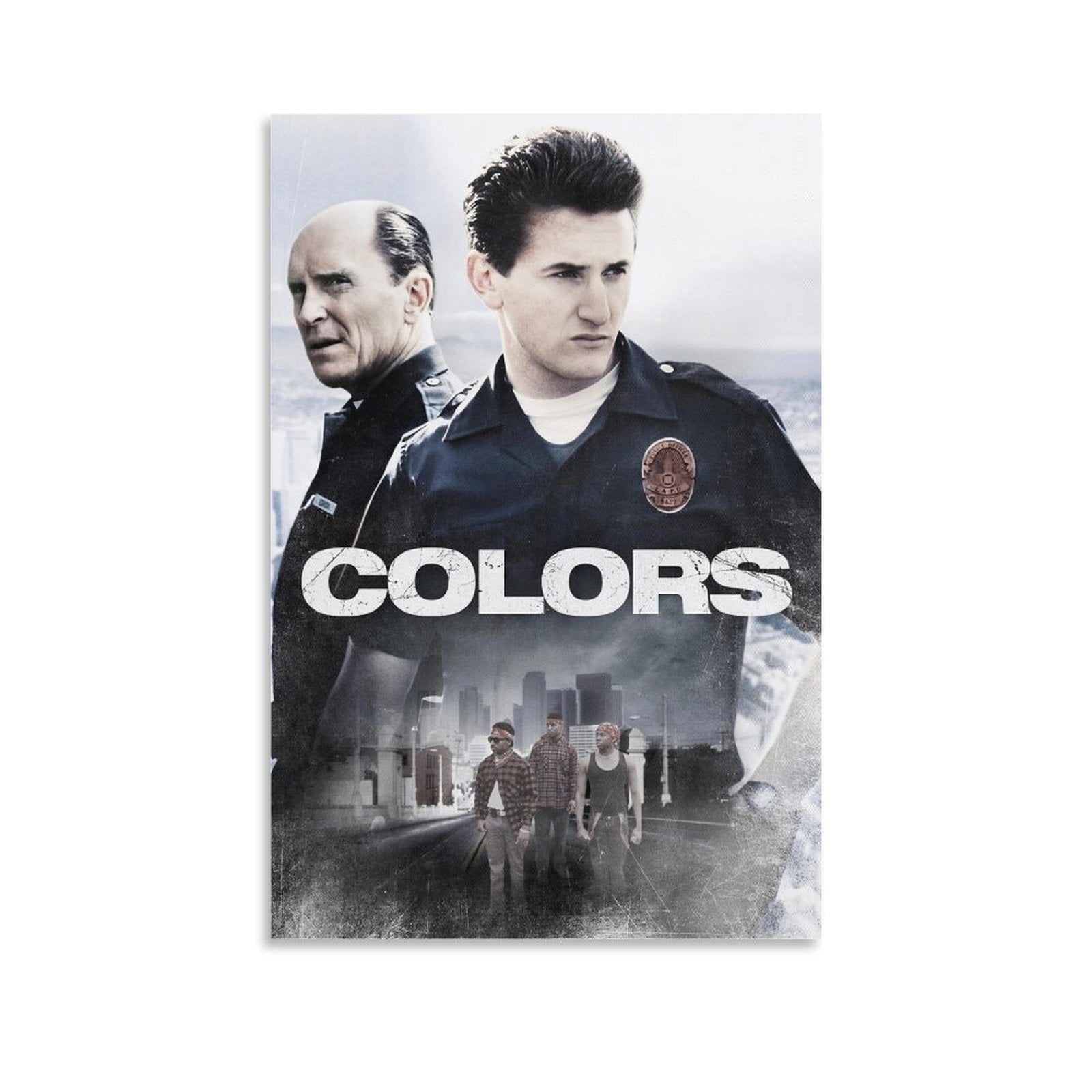 Colors 1988 Film Poster (3) Canvas Poster Wall Art Picture Prints ...