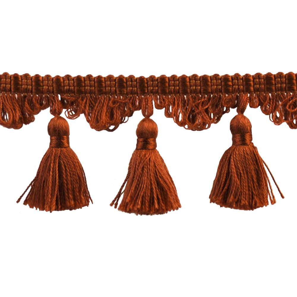 Colors Collection - 2 1/4" Tassel Fringe (25 Yard Roll) - BF-4019-118 ...