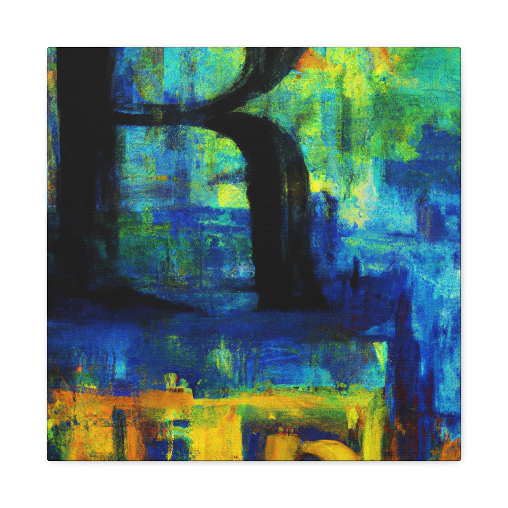 "Colors Of Reflection" - Canvas - Walmart.com