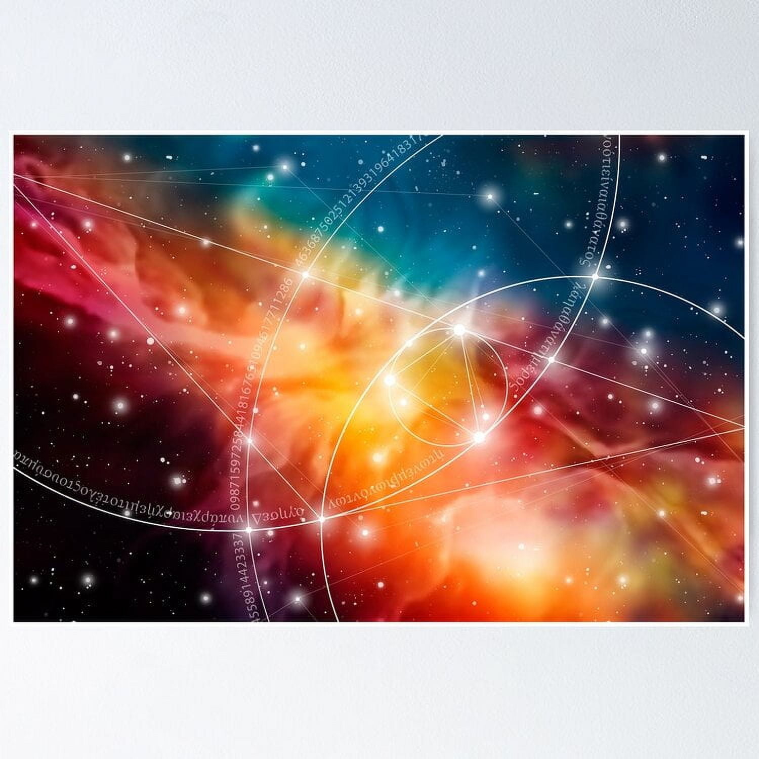 Colors Of Space Poster- Unframed Poster | Wall Art | Perfect For Home ...