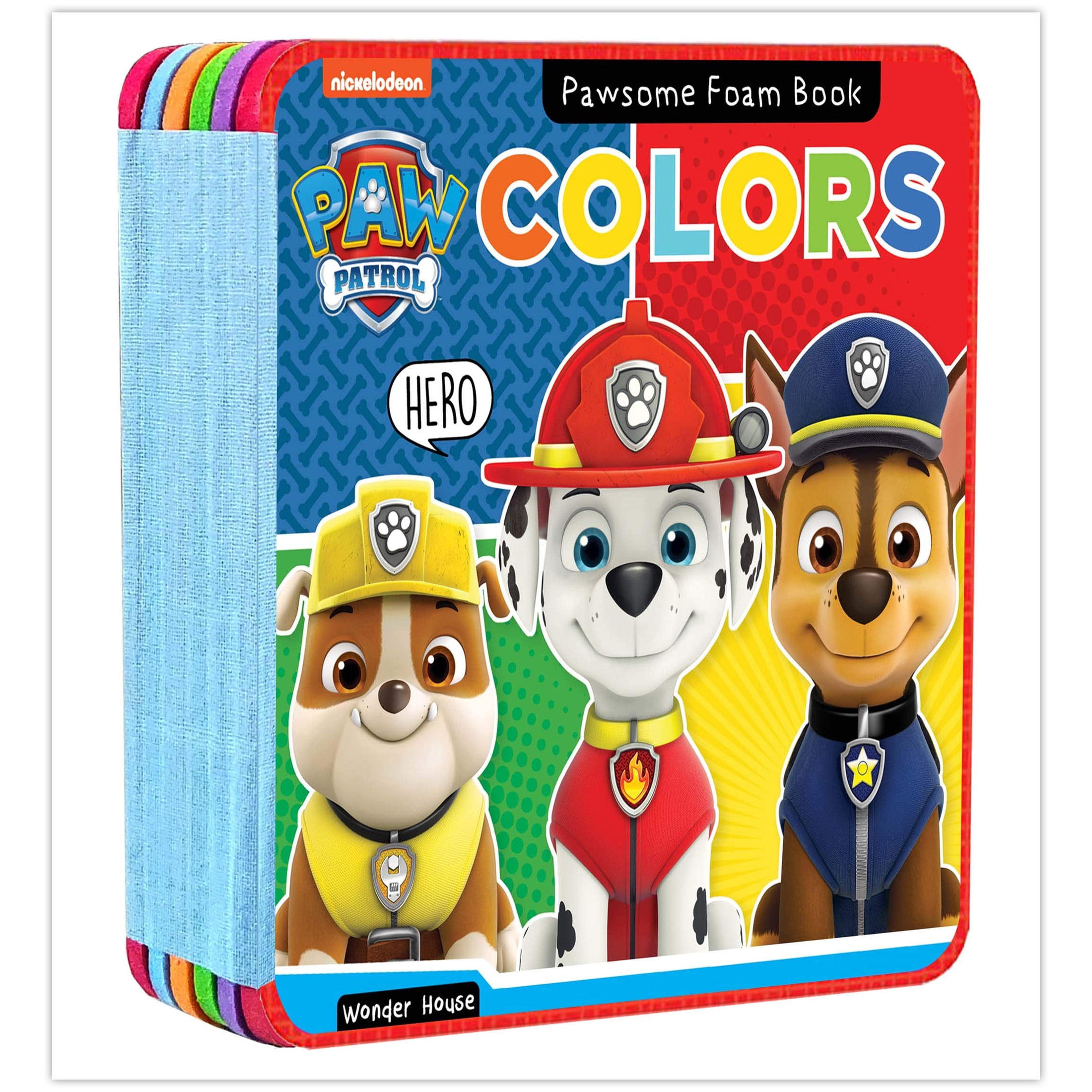Colors - Paw Patrol: Pawsome Foam Books by Wonder House Books 2020 BB ...