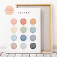 Colors Poster Educational Poster Classroom Decor Colors Educational ...