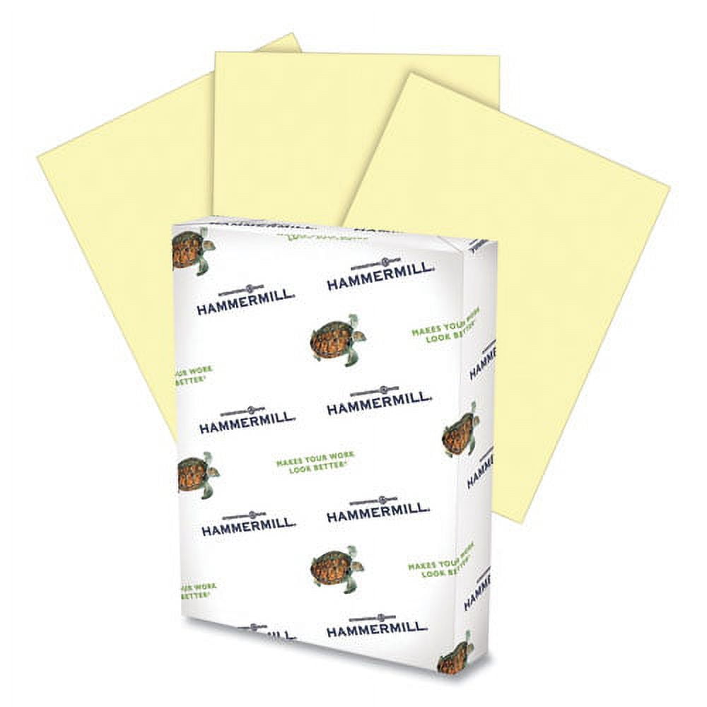 Colors Print Paper, 20lb, 11 X 17, Canary, 500/ream | Bundle of 5 Reams ...