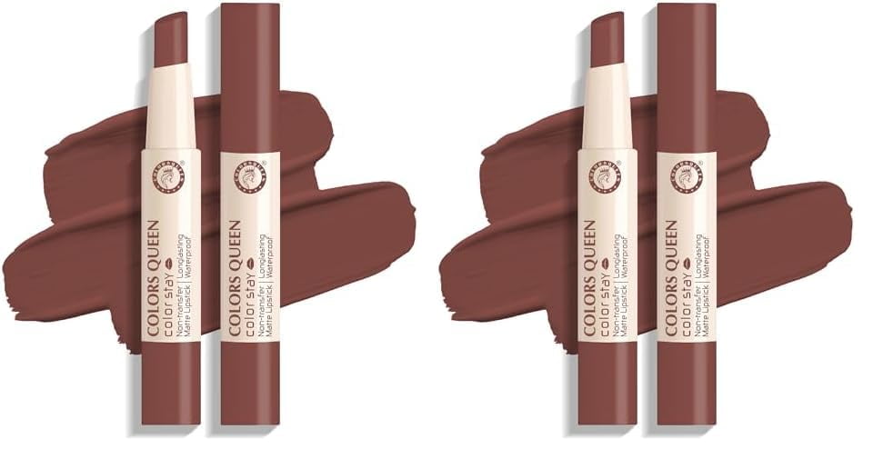 Colors Queen Color Stay Matte Lipstick Highly Pigmented Ultra Matte ...