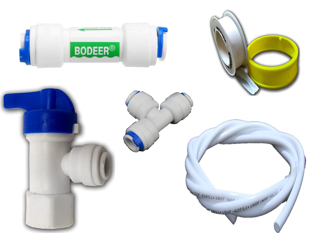 Colorsole RO Water Storage Pressure Tank Accessories Combo KIT with NRV ...