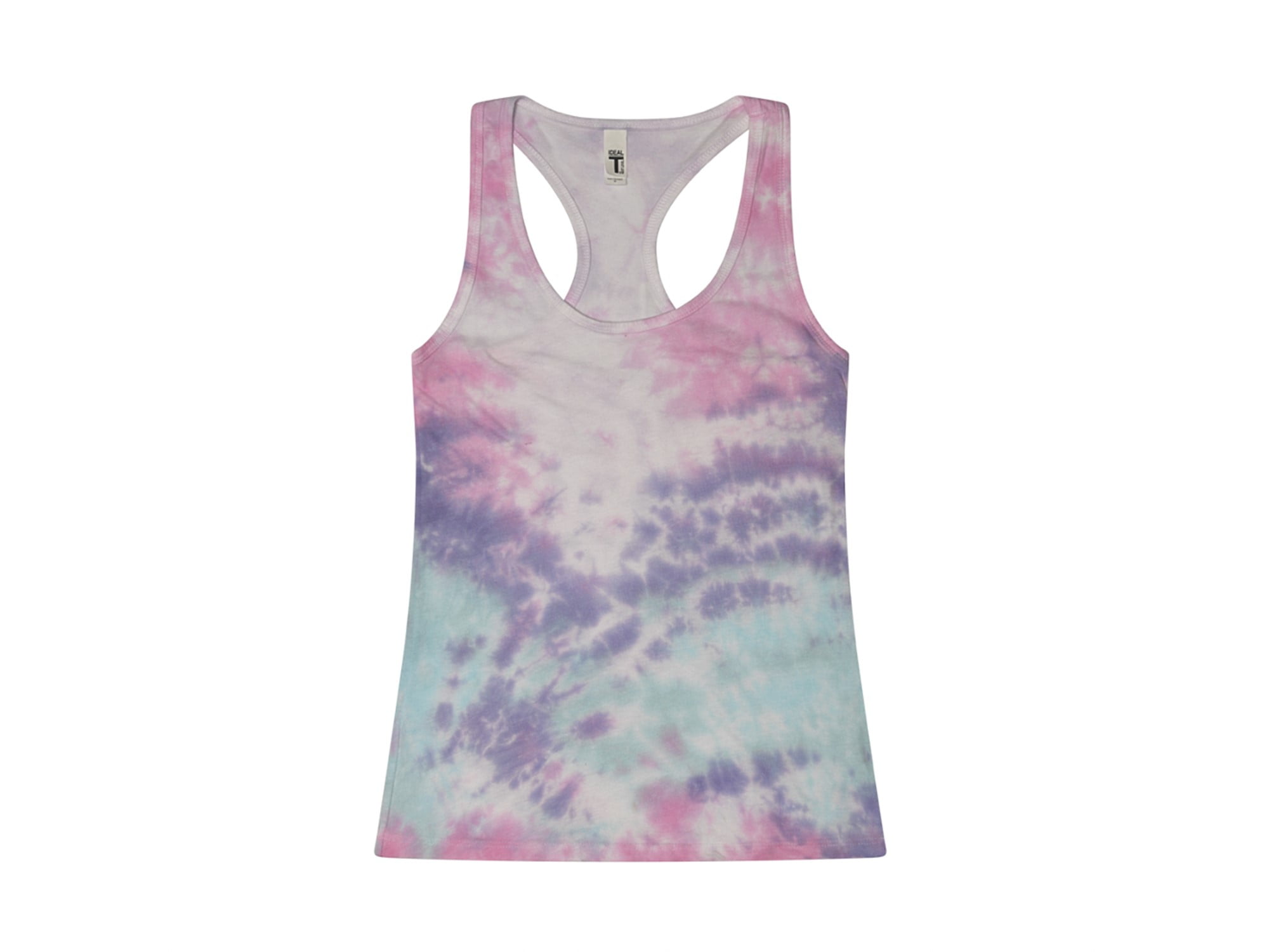 Colortone Tie-Dye Racerback Tank Top Multicolor Men Unisex Size S to ...