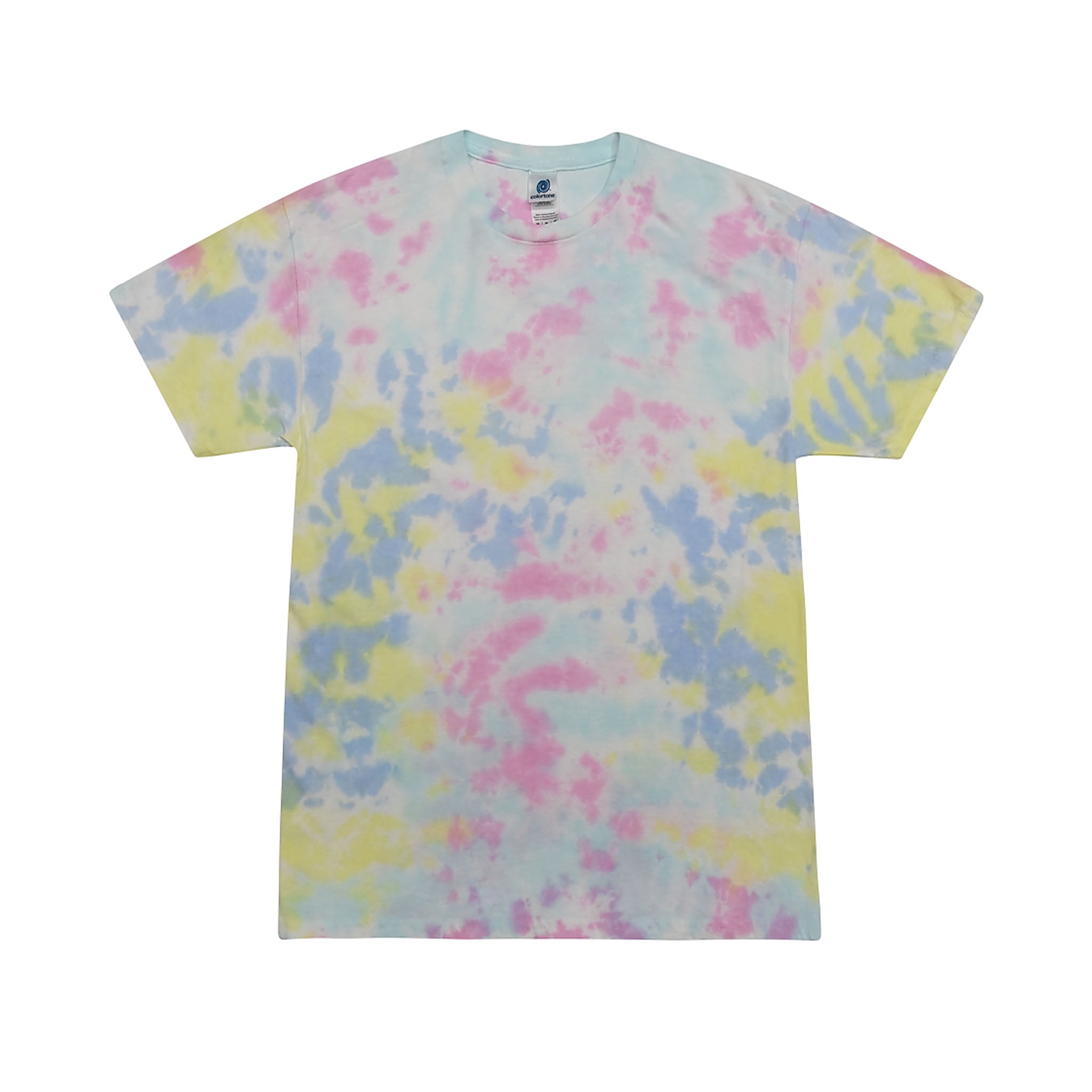 Colortone Tie Dye T-Shirts Multi Colors Adult S to 3XL Men 100% Cotton ...