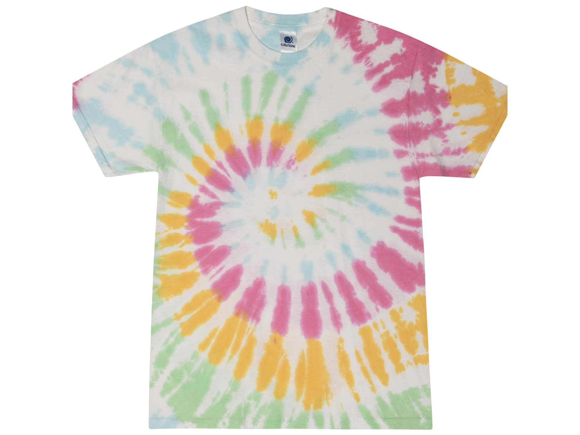 Colortone Tie-Dye T-Shirts Multi-Colors Men Unisex Sizes S to 3XL ...
