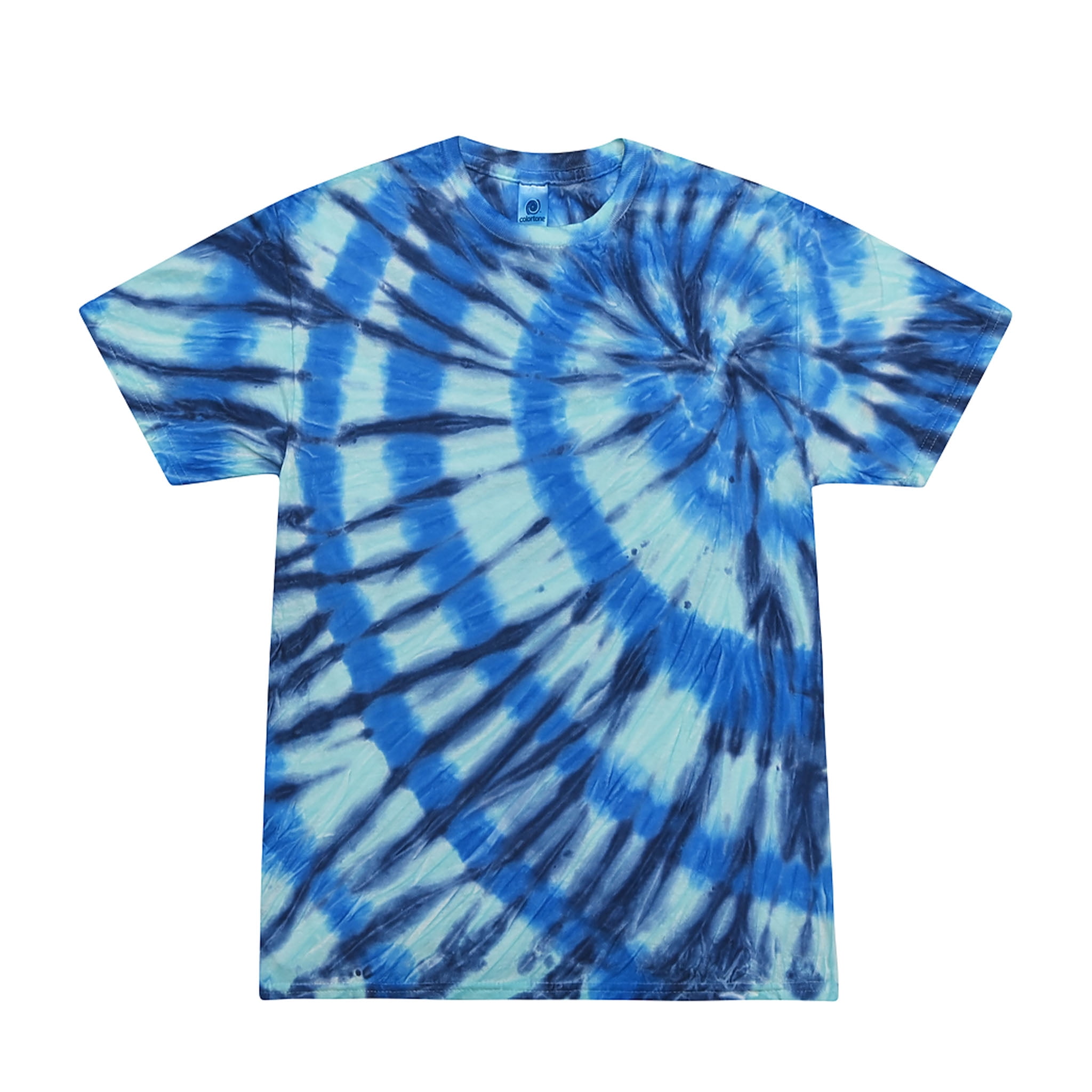 Colortone Tie Dye T-Shirts Multicolor Boys and Girls Cotton Sizes YXS ...