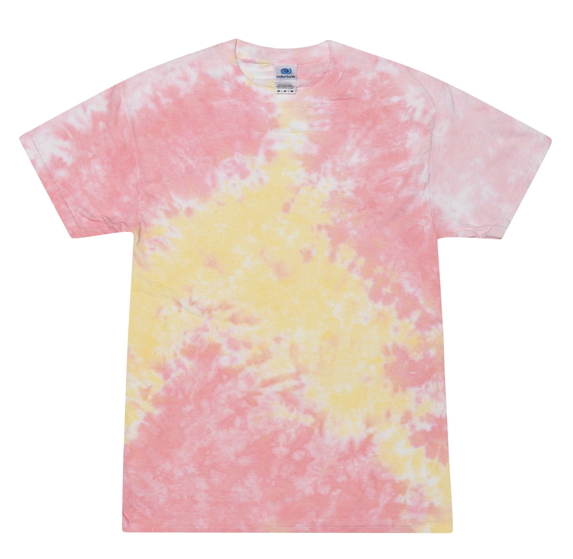 Colortone Tie Dye T-Shirts Pastel Colors Adult S to 5XL, Men, 100% ...