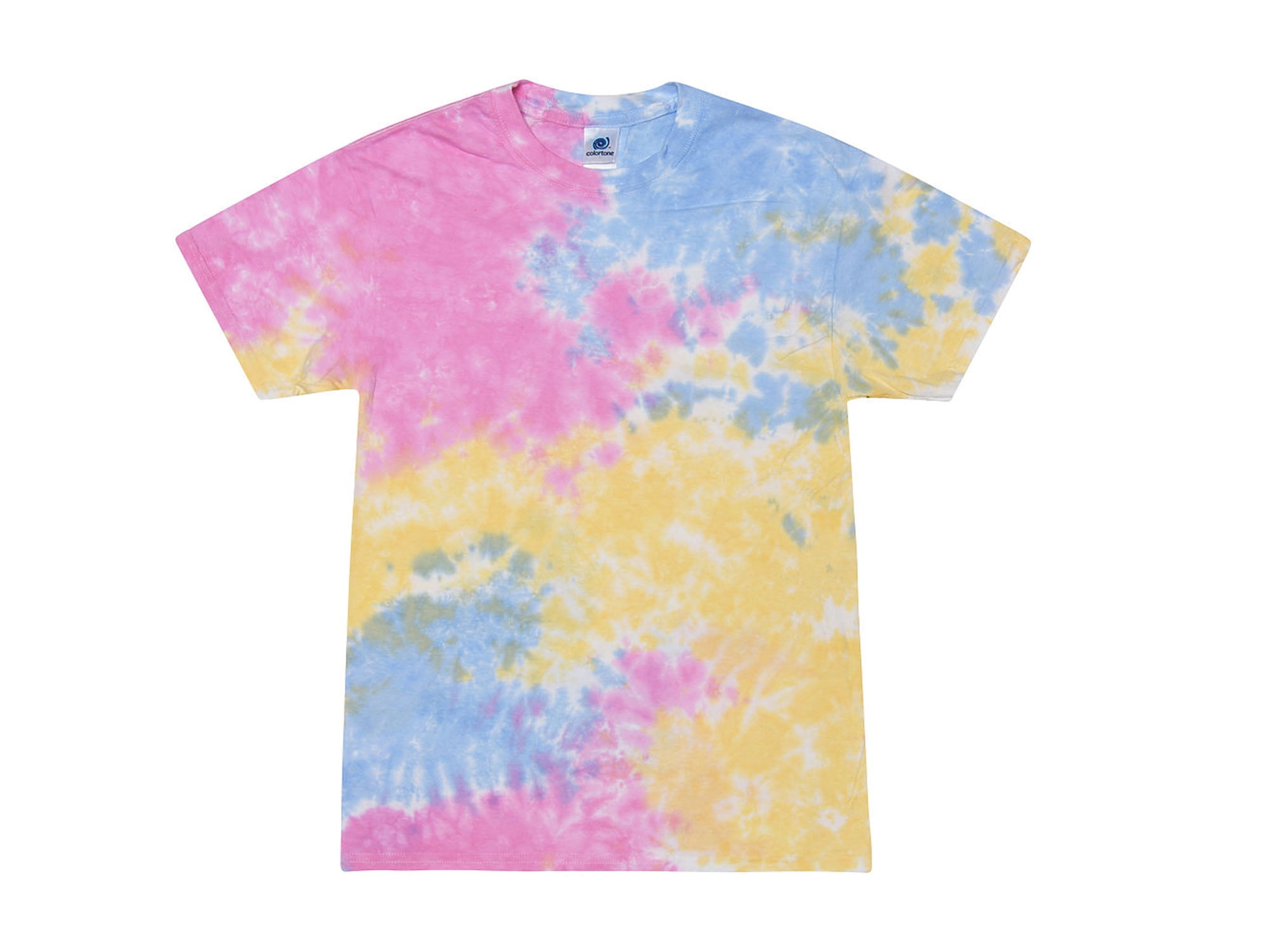Colortone Tie Dye T-Shirts Pastel Colors Adult S to 5XL, Men, 100% ...