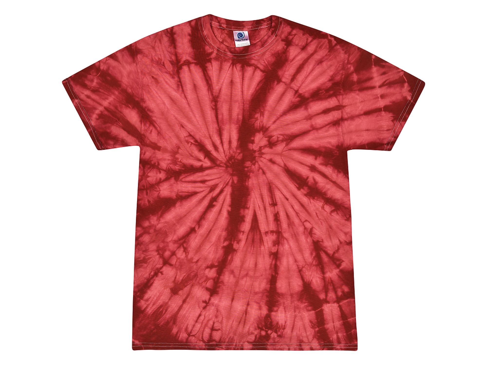 Colortone Tie Dye T-shirts Plain Multi Colors Adult S to 5XL Men 100% ...