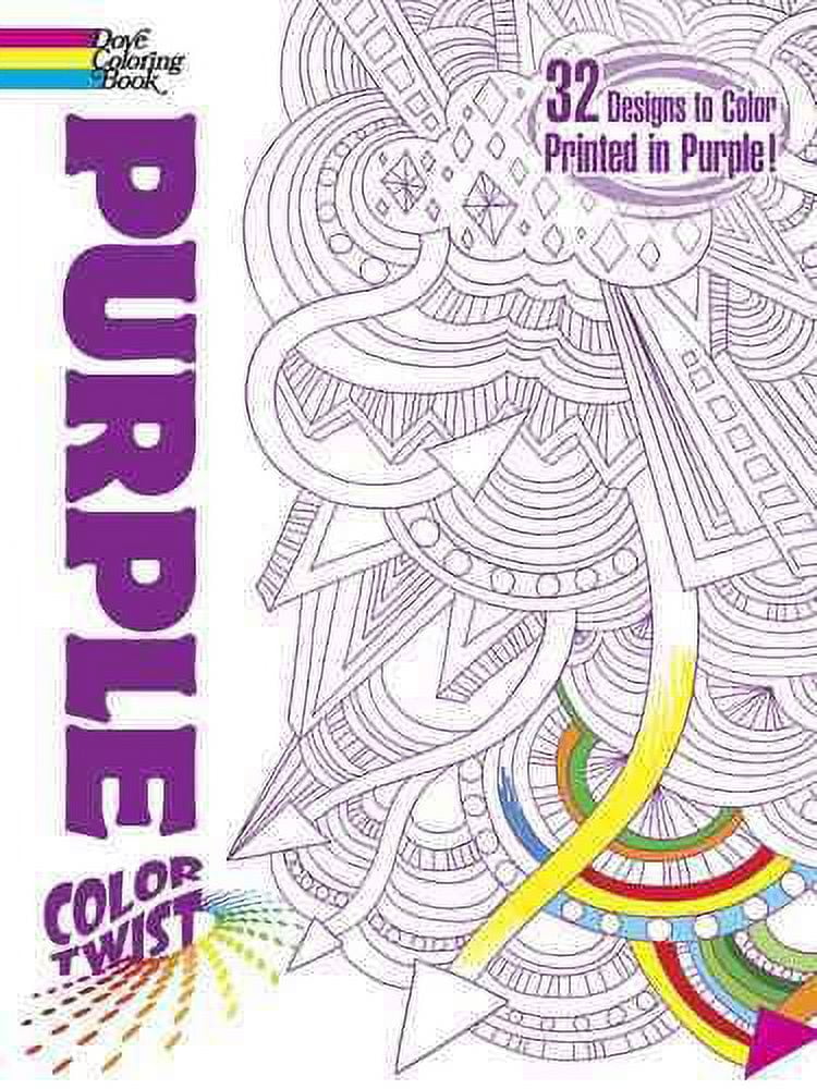 Colortwist Purple Coloring Book - Walmart.com