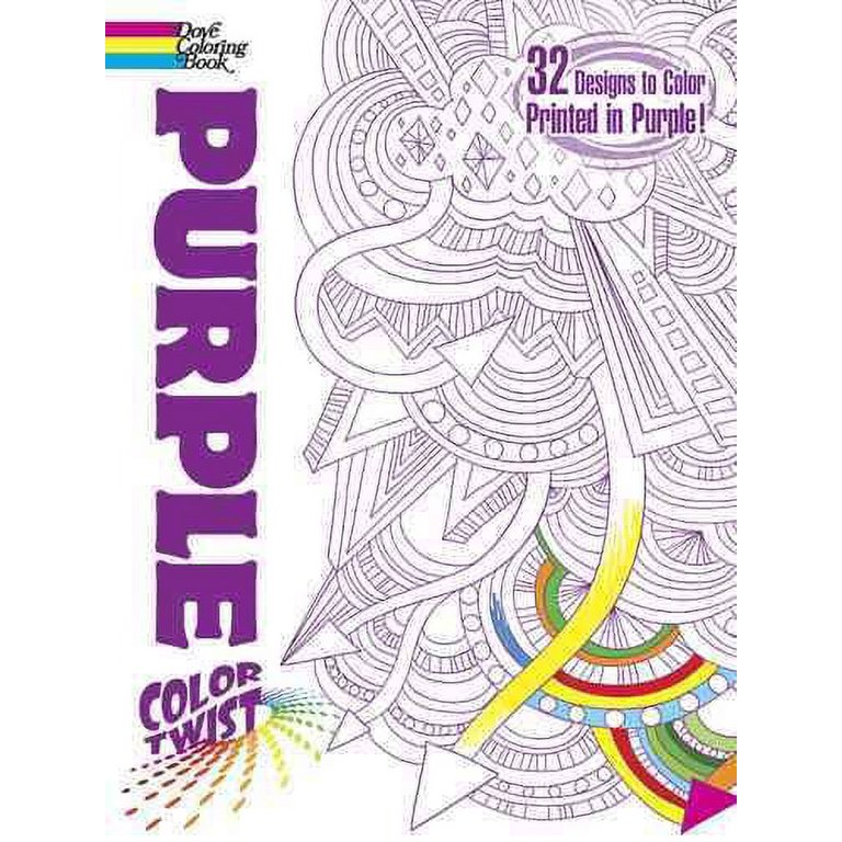 coloring book purple