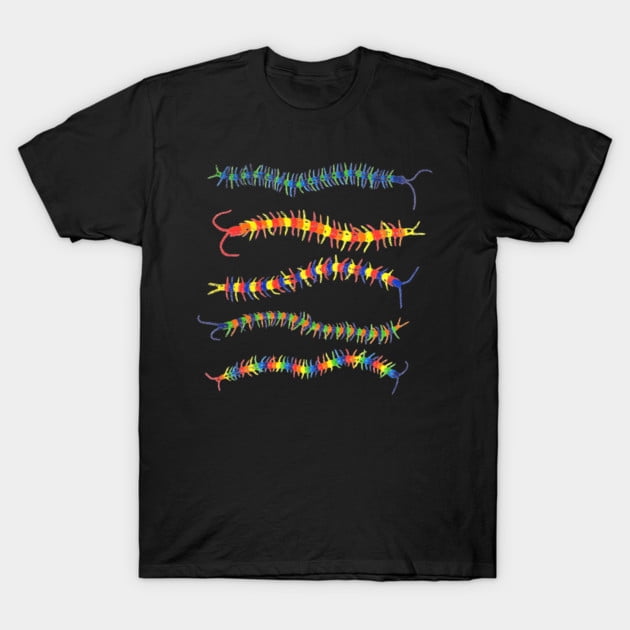 Colorwheel Centipede Retro Psychedelic Trippy Arcade Insect Shooter ...