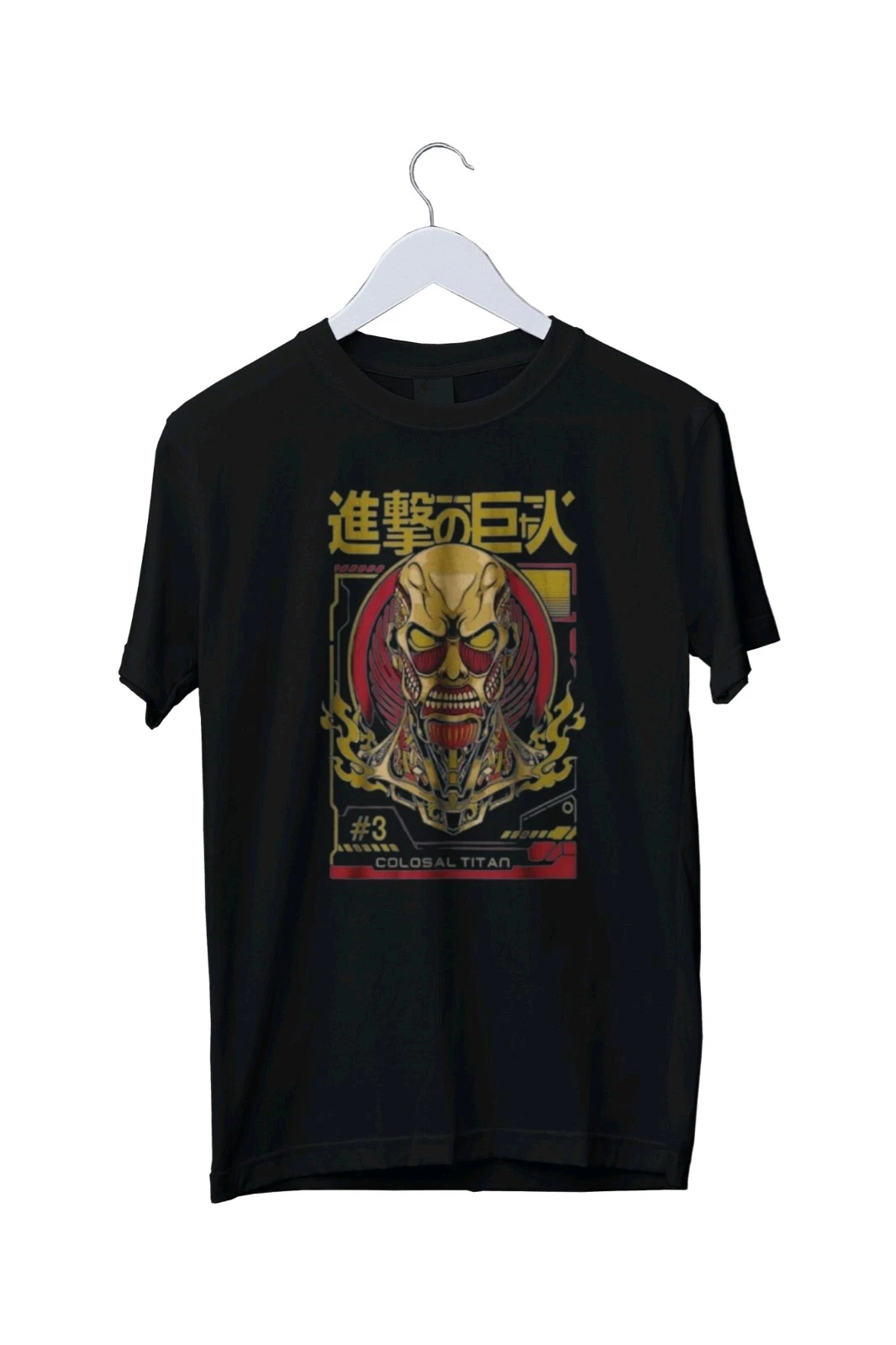 Colosal Titan Cartoon Graphic T-Shirt Mens S M L XL 2 3 4 XL - Walmart.com
