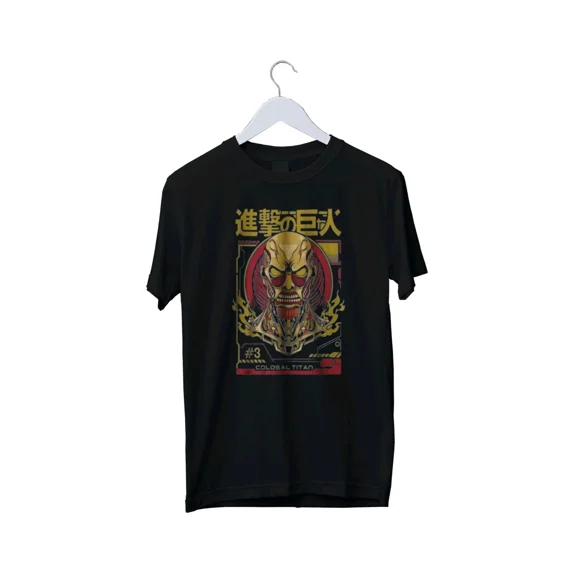 Colosal Titan Cartoon Graphic T-Shirt Mens S M L XL 2 3 4 XL - Walmart.com