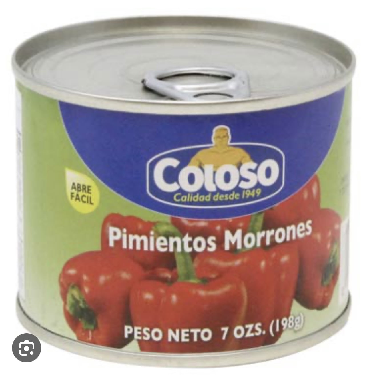 Coloso Sweet Red Peppers Pimientos Morones 7oz Canned Vegetables ...
