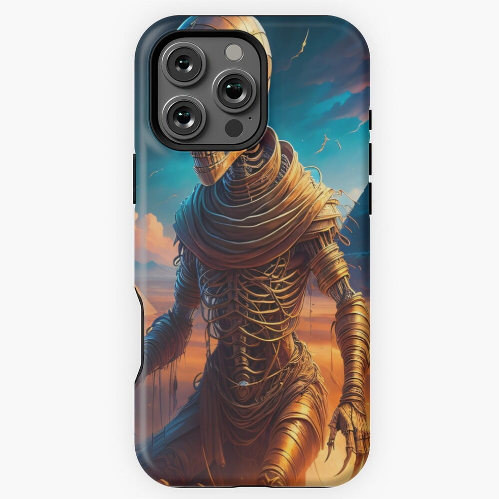 Colossal Enigma The Towering Giant Mummy in Plain View Phone Case for ...