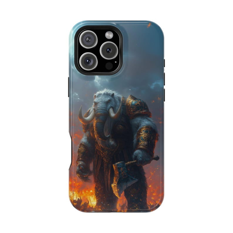 Colossal Mammoth Tusk Titan Prehistoric Creature Artwork Phone Case ...