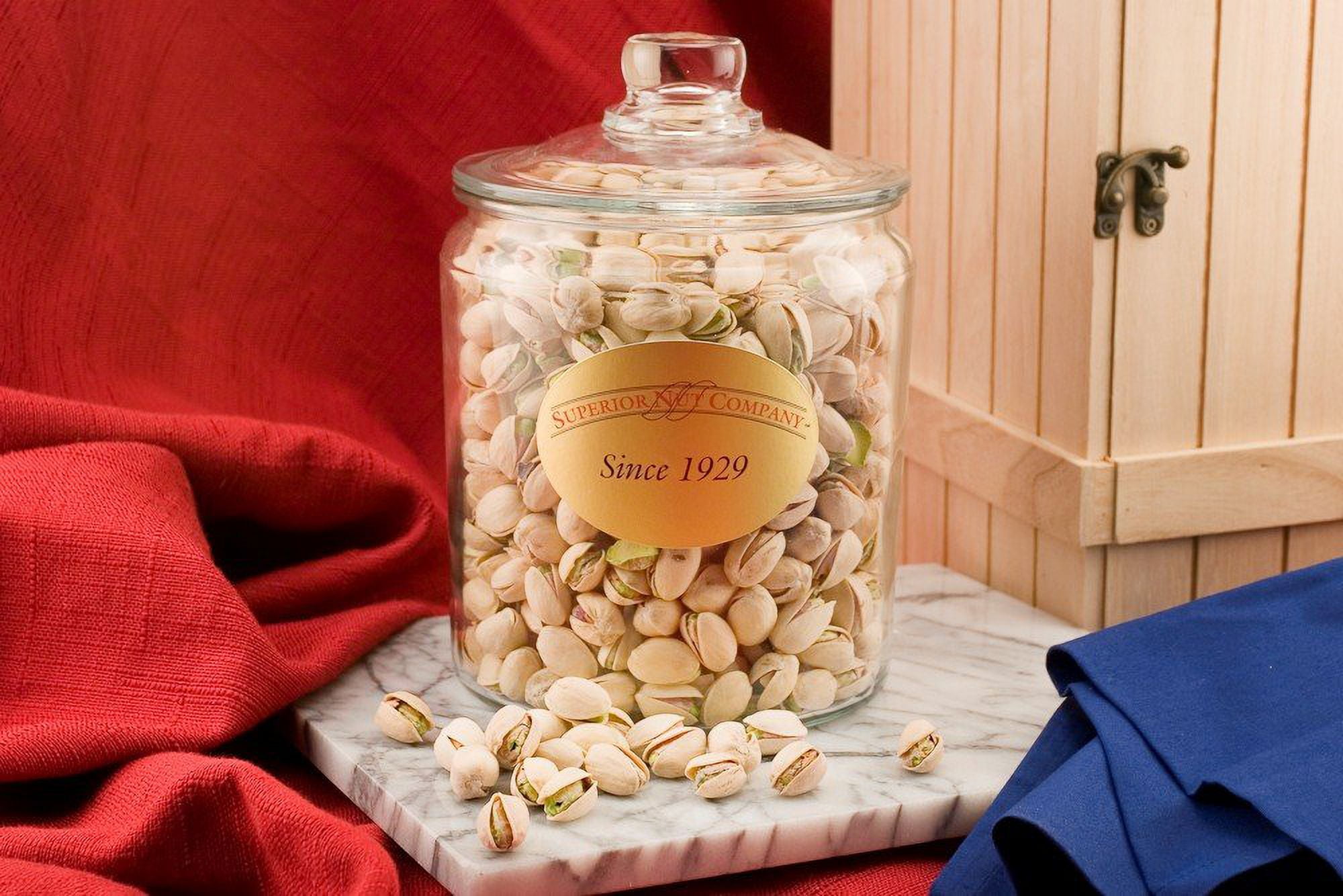Colossal Pistachios (2.25 Pound Glass Jar) - Walmart.com