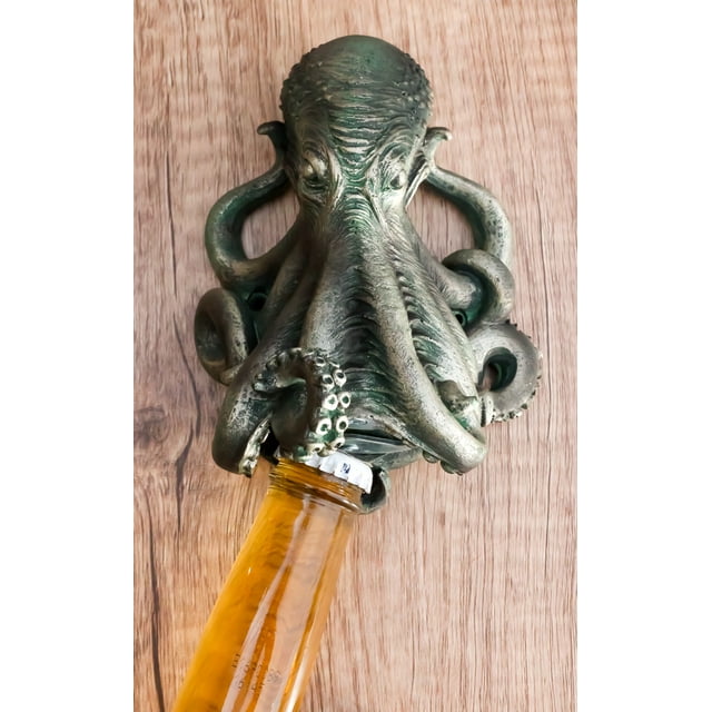 Colossal Sea Monster Cephalopod Octopus Kraken Beer Soda Wall Bottle ...