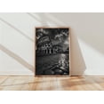 Colosseum Wall Art, Black and White Rome Print, Historic Architecture ...