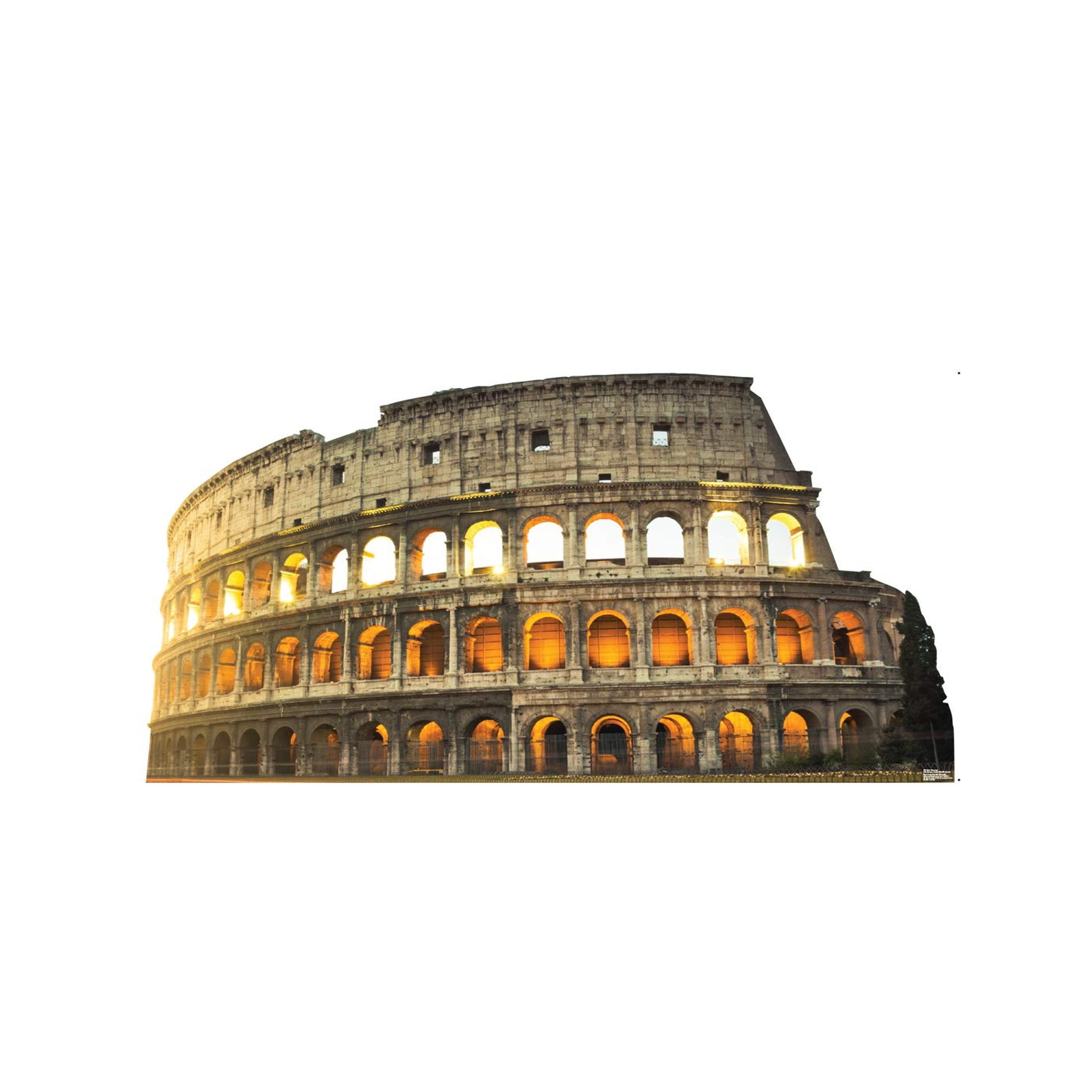 Colosseum Party Standup - Life Size Italy Theme Cutout for Roman Themed ...