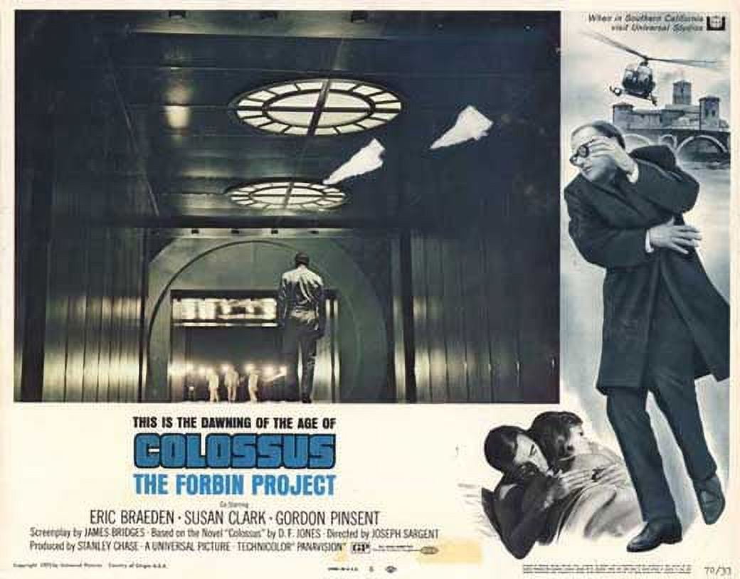Colossus Forbin Project - movie POSTER (Style M) (11" x 14") (1970 ...