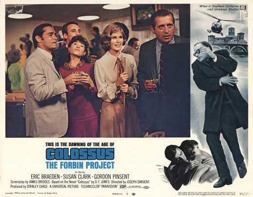 Colossus Forbin Project - movie POSTER (Style R) (11" x 14") (1970 ...