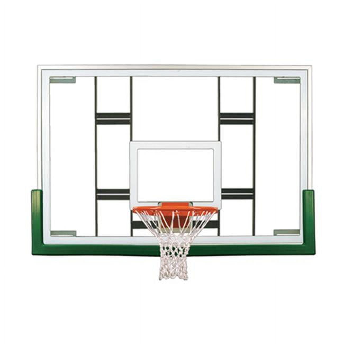 Colossus Upgrade Package Steel-Glass Gymnasium Backboard, Rim & Pad ...