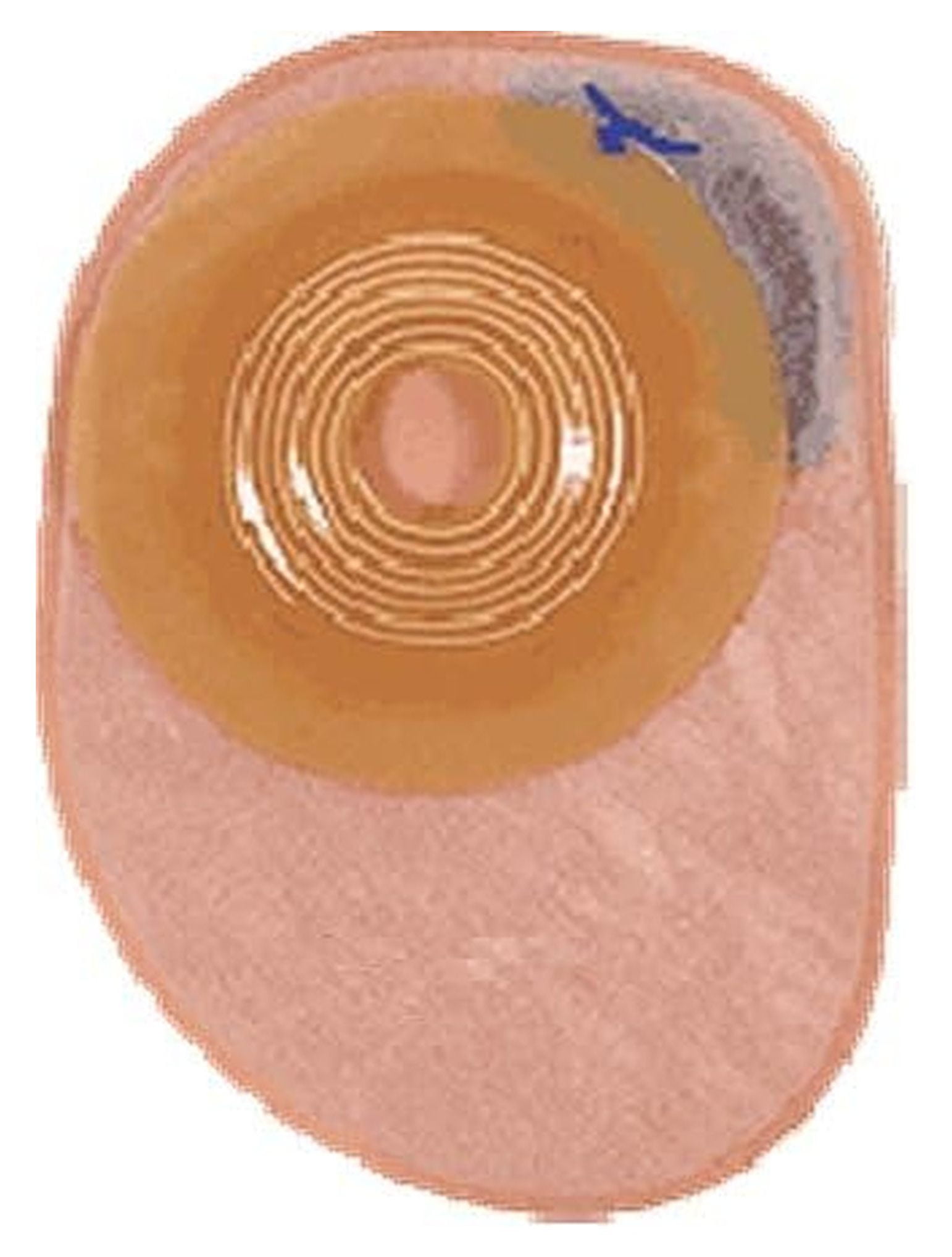 Colostomy Pouch One-Piece System 7" Length 1-1/4" Closed End Convex ...